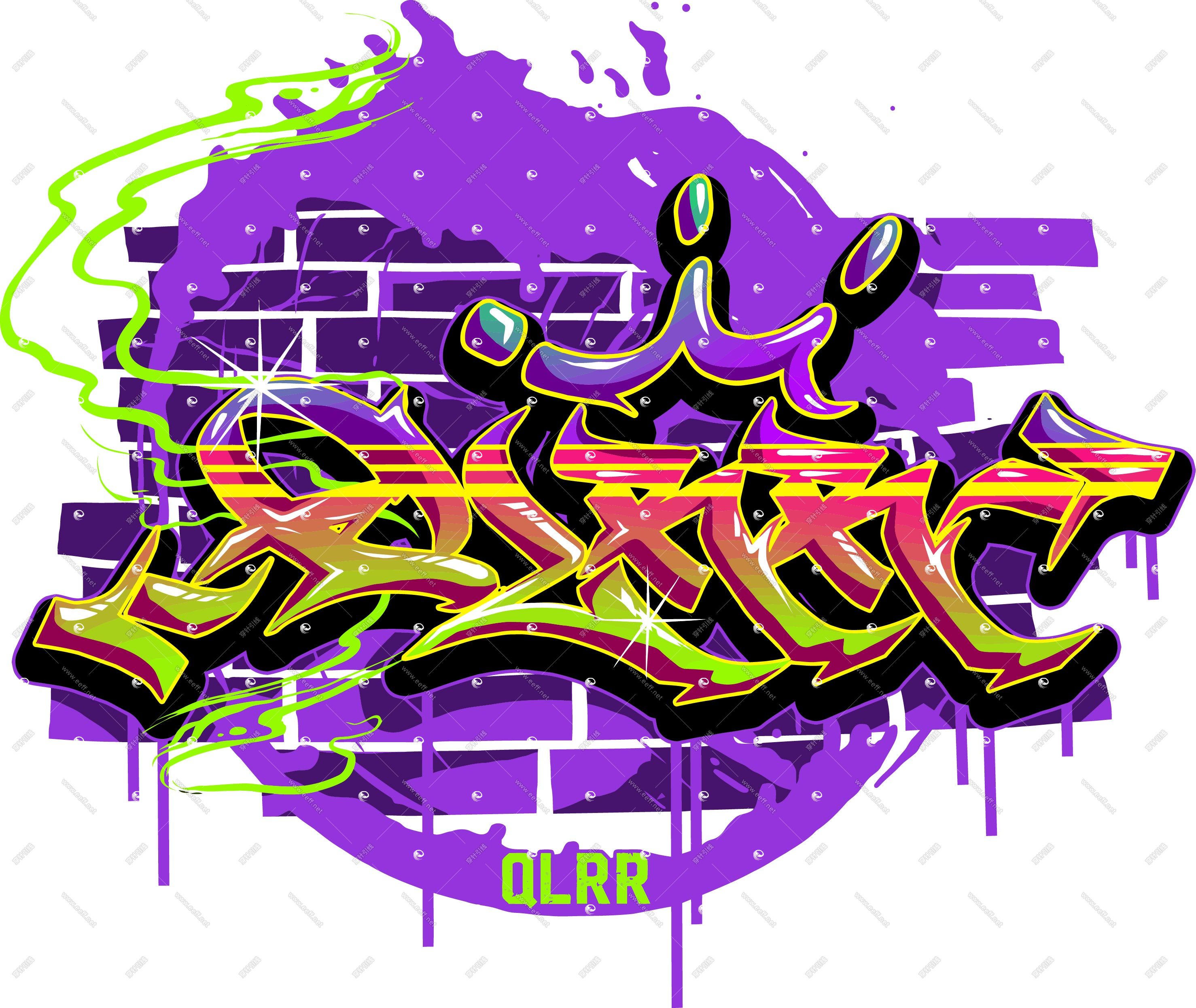 graffiti 1-服装行业资源库 - 穿针引线网